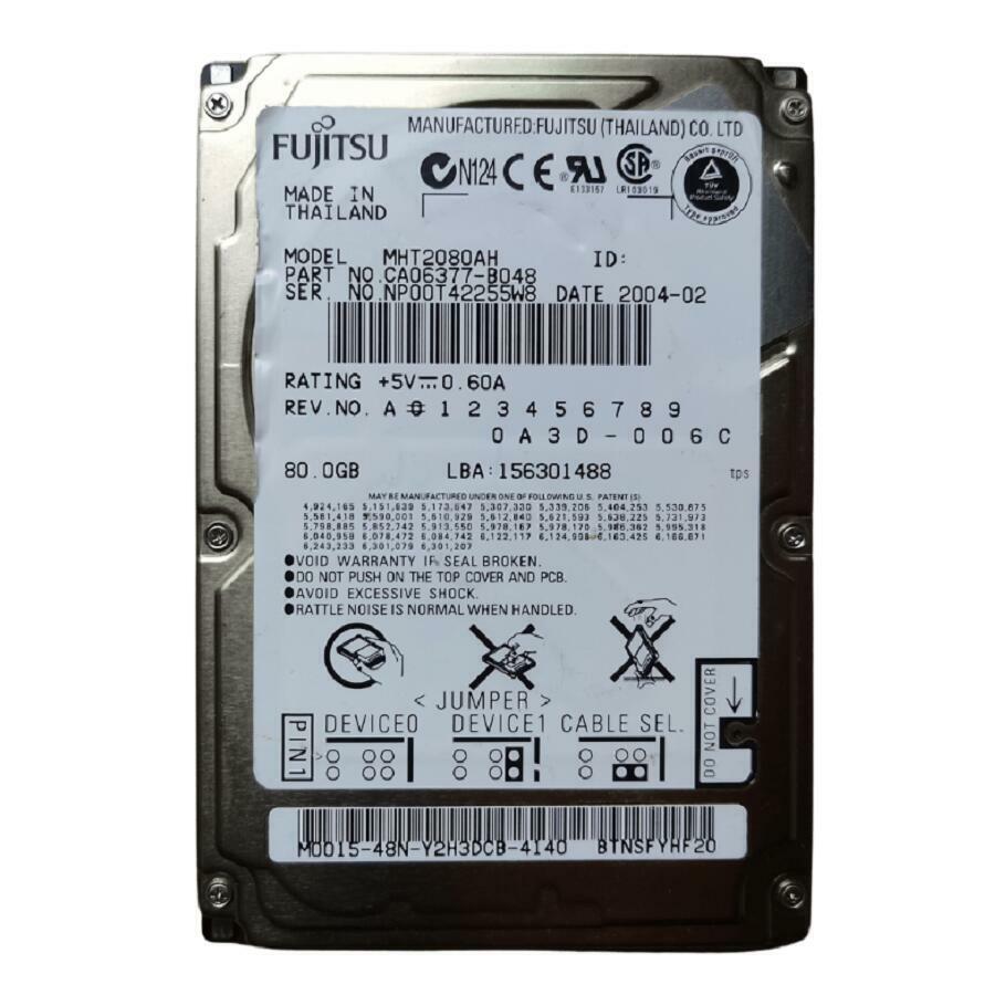 Fujitsu 80 GB IDE PATA 2,5 Zoll MHT2080AT 4200 rpm Laptop Festplatte ...